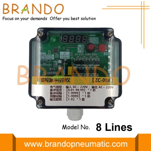 8 Channels Sequence Timer Dust Collector Pulse Controller China Manufacturers Suppliers Factory ...